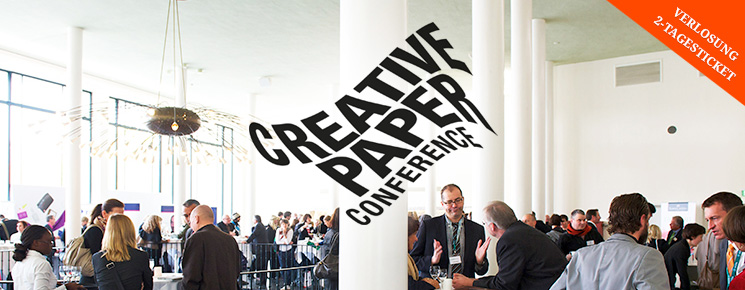 Creative Paper Conference 2014: Verlosung 2-Tagesticket