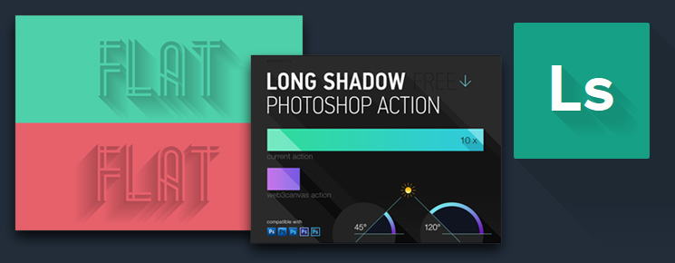Ganz im Trend: Long Shadows mit Photoshop