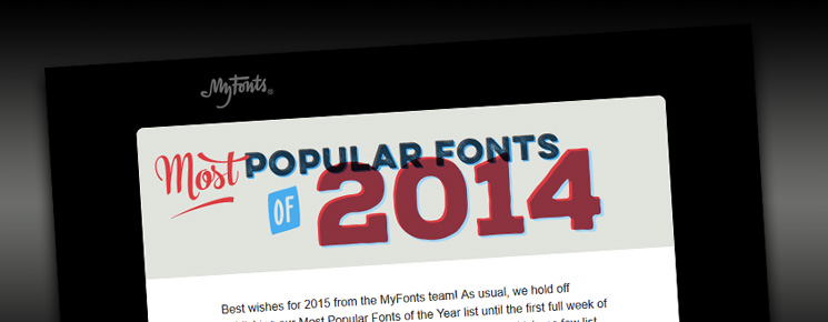 Beliebteste Schriften des Jahres 2014
