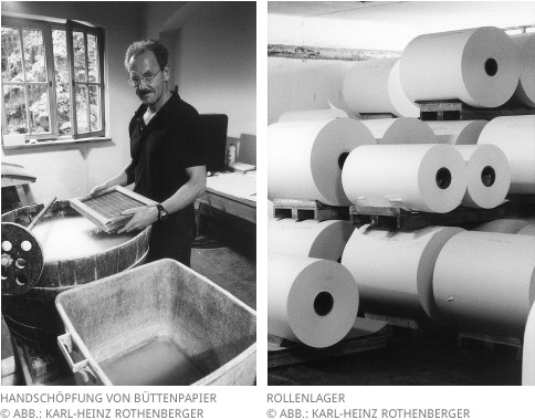Papierfabrik zwischen Tradition und modernster Technik