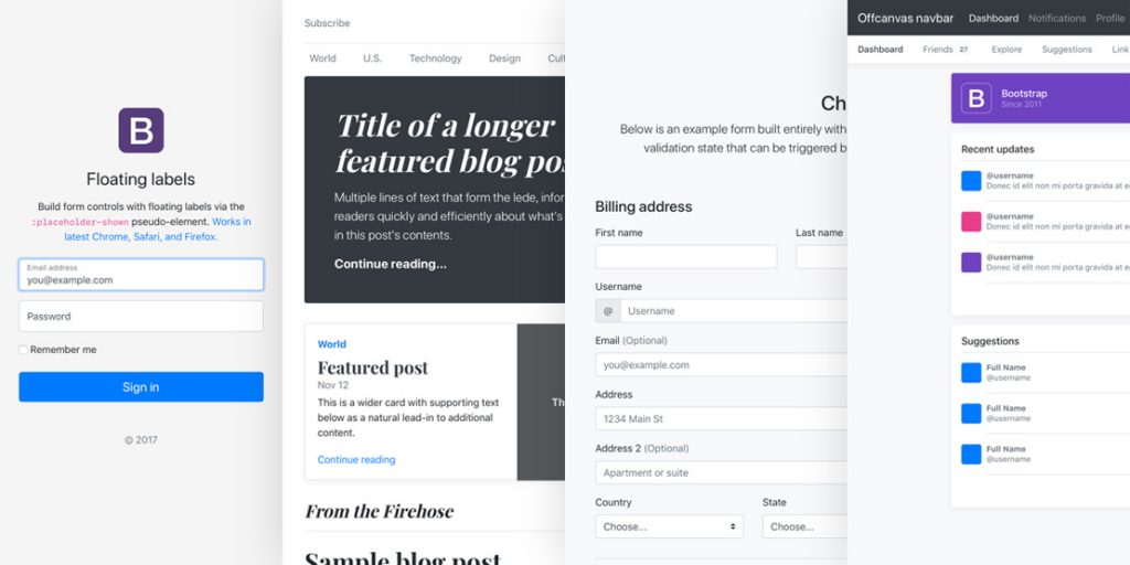 »Bootstrap 4« veröffentlicht