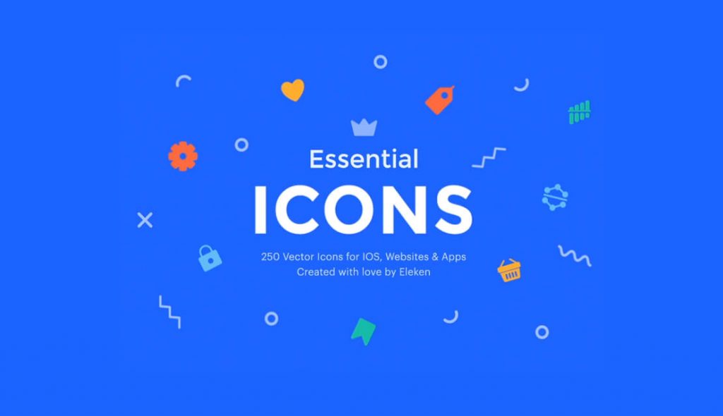 »Essential Icons Set« zum Downloaden