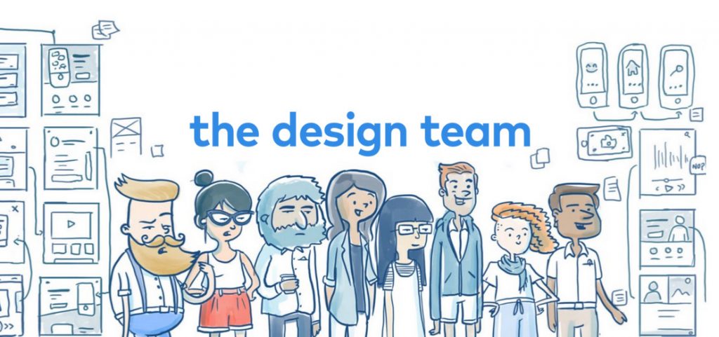 Comic-Serie über Designer