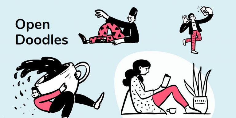 Open Doodles: Illustrationen zum Downloaden [kostenlos]