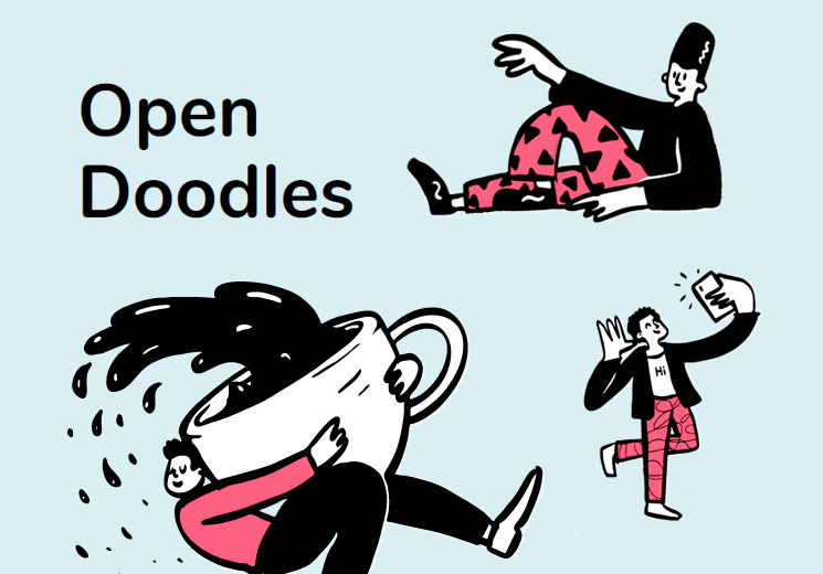 Open Doodles: Illustrationen zum Downloaden [kostenlos]