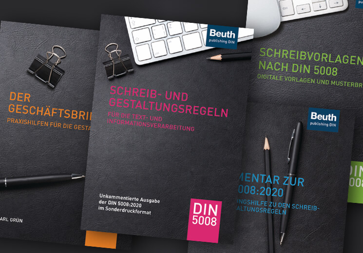 DIN 5008 in überarbeiteter Fassung ["aktuell für 2020"]