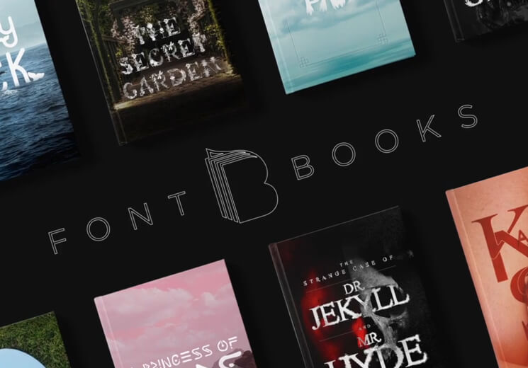 Font Books: Type Design und Literatur-Klassiker