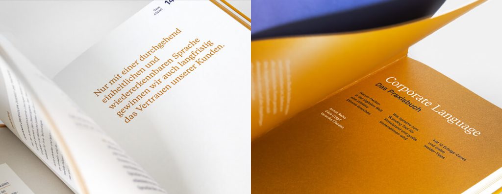 Corporate Language ["Sprache als Teil der Corporate Identity"]