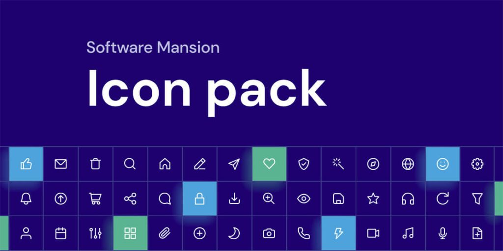 »SWM Icon Pack« mit 300 SVG-Symbolen in 3 Stilen