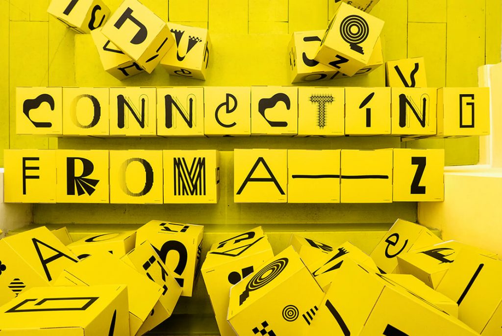 Connecting from A–Z: Kollaborativer Font verbindet Designer