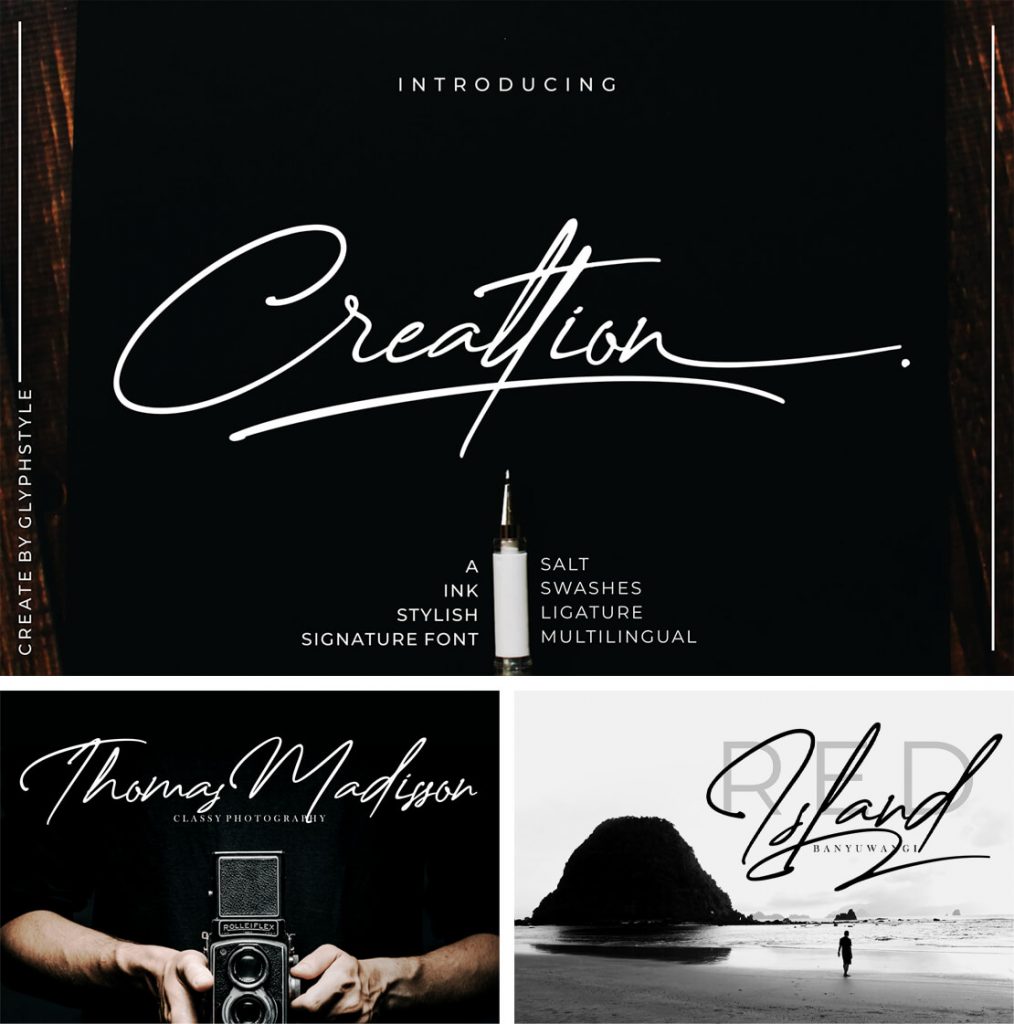 Signature-Fonts zum Downloaden