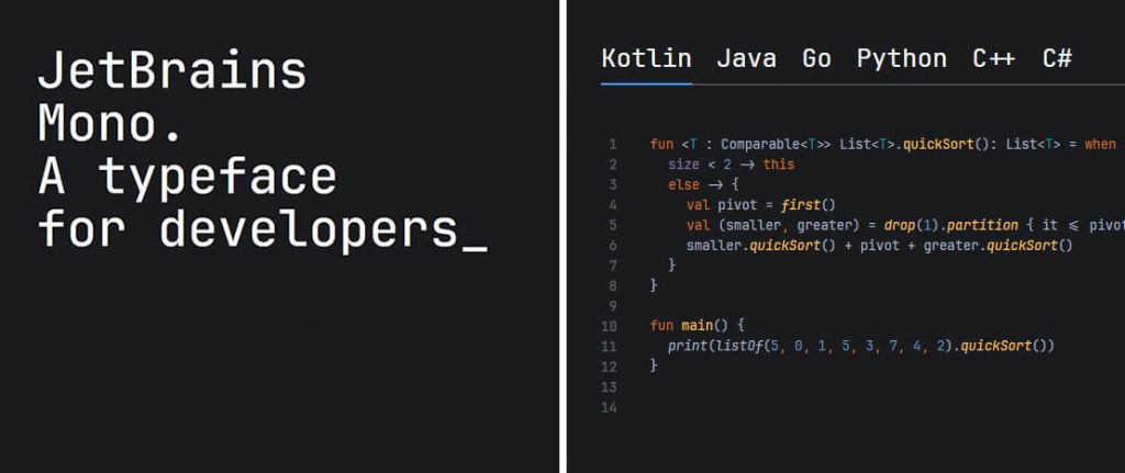 Coding Fonts: 22 Monospace-Schriften zum Programmieren