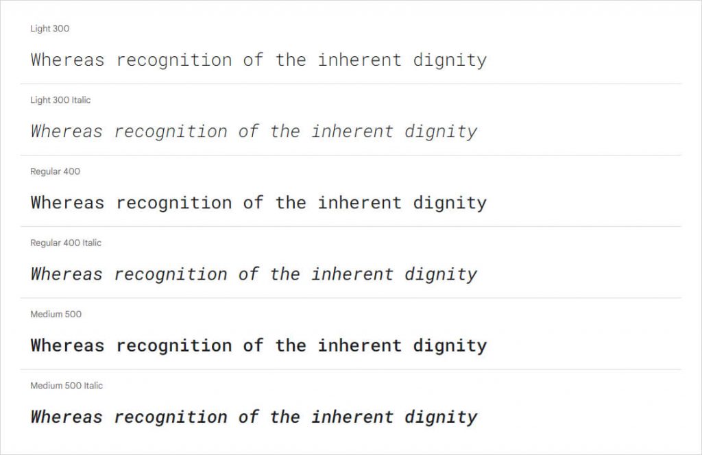 Coding Fonts: 22 Monospace-Schriften zum Programmieren