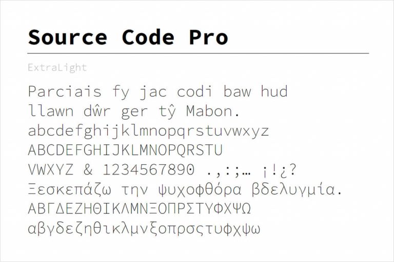 Coding Fonts: 22 Monospace-Schriften zum Programmieren