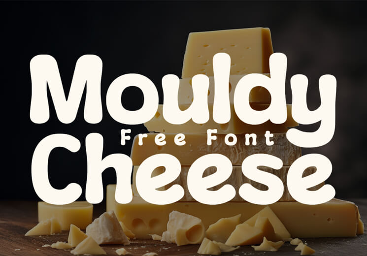 Mouldy Cheese – verspielte Schriftart zum Downloaden