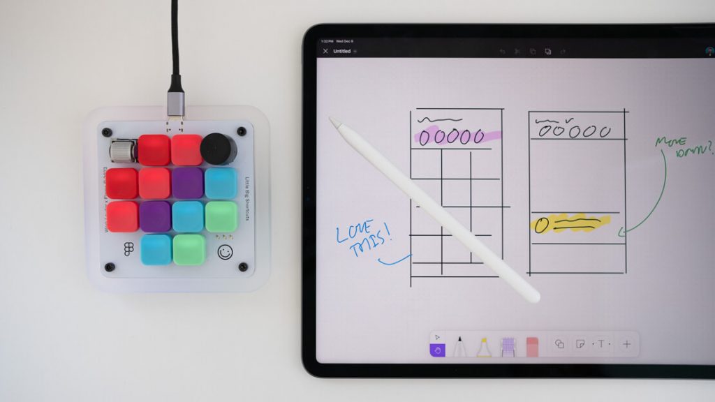 Design-Plattform Figma präsentiert »Micro Keyboard«
