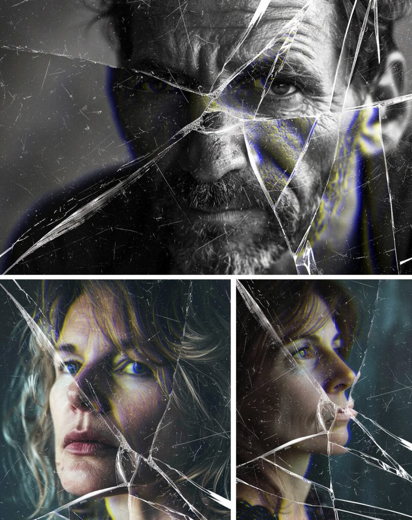 Broken Glass Photo Effect