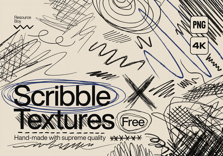 Scribble Textures – Kritzeleien und Scribbles zum Downloaden